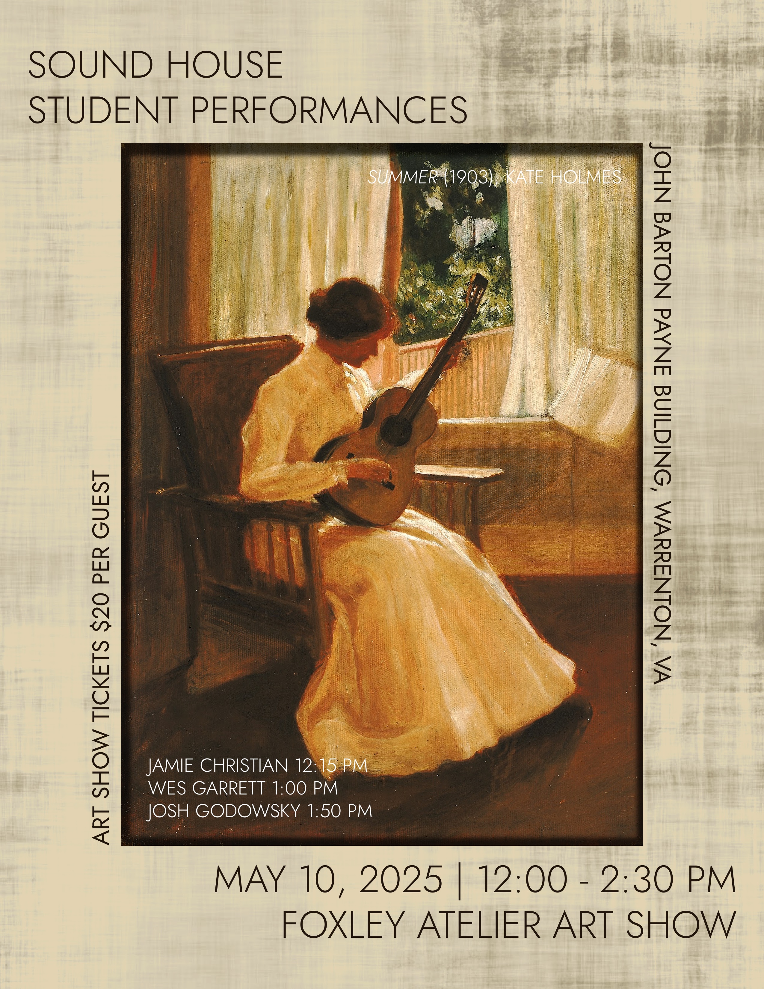 2025 Foxley Atelier Art Show – SOUND HOUSE